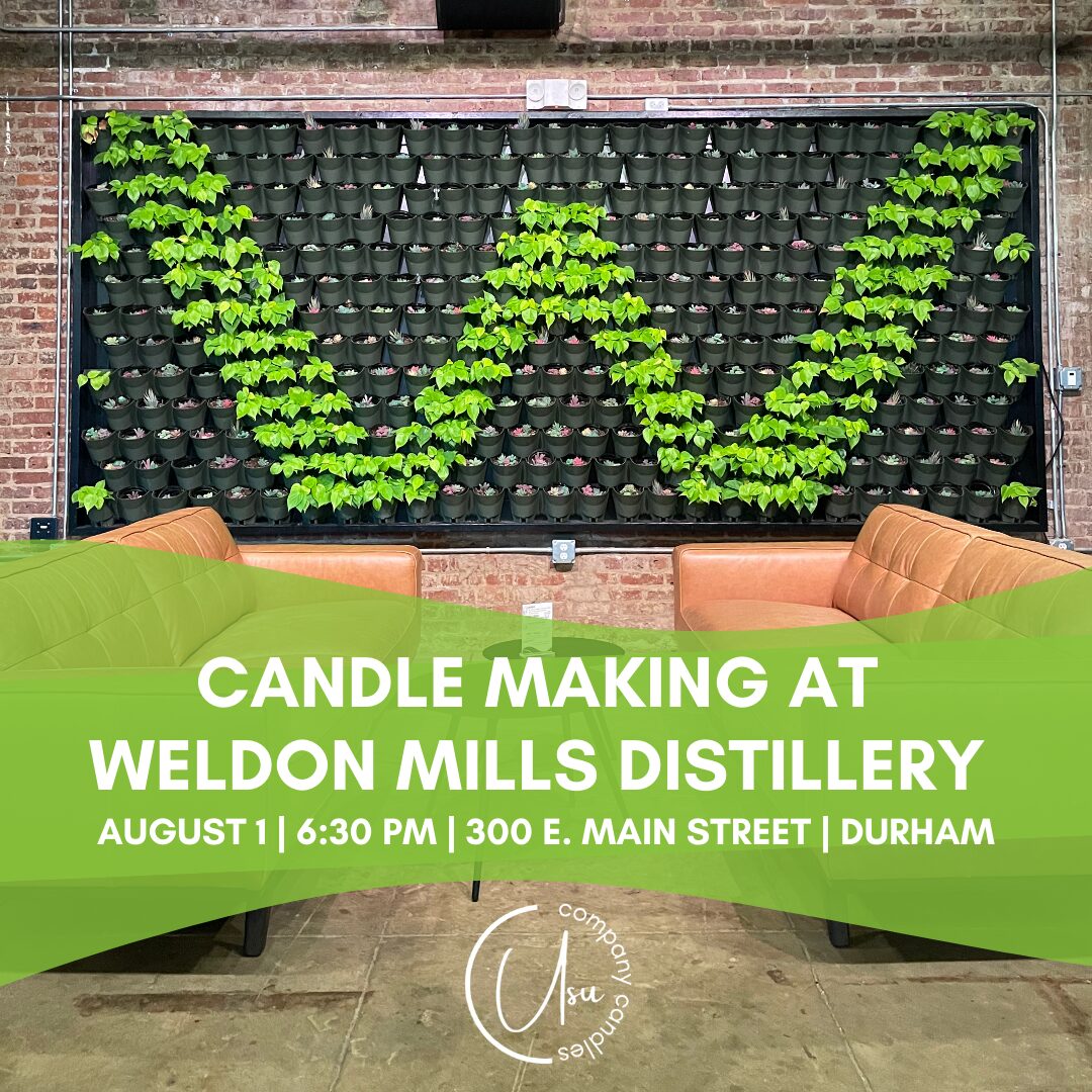 Candle Making Experience at Weldon Mills Distillery - Downtown Durham Inc